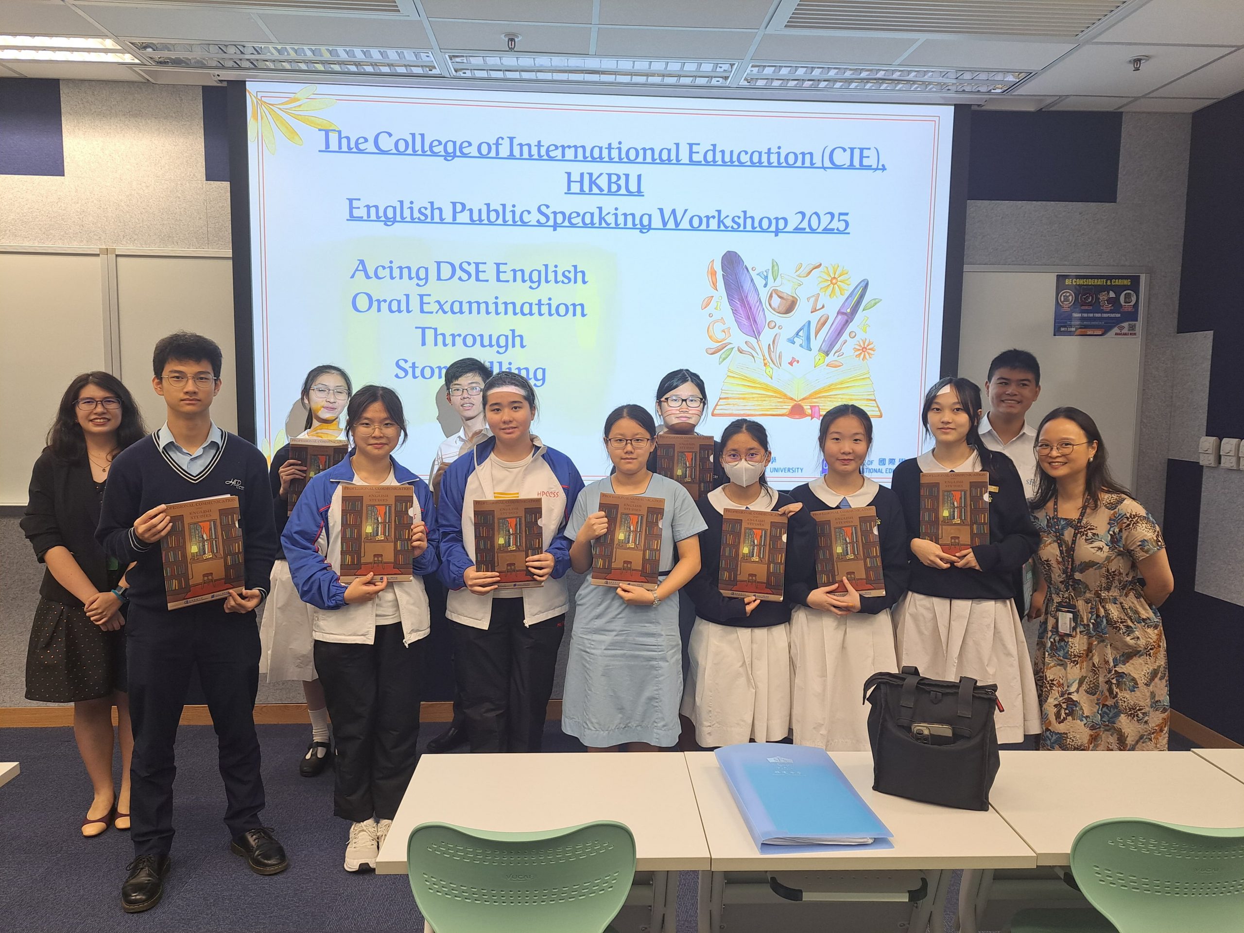 DAL Presents: Acing DSE English Oral Examination Through Storytelling - 人文及語言學部