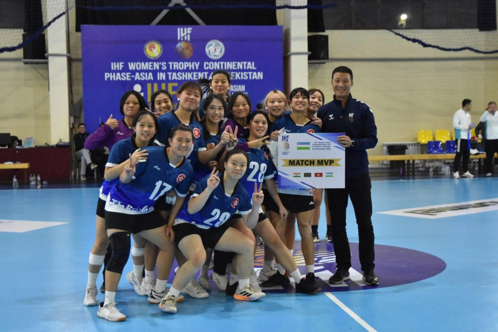AD Students represent the HK Women's Junior Handball Team in IHF Trophy ...